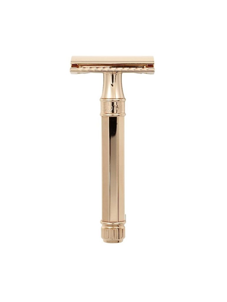 Edwin Jagger – DE89 Rose Gold Octagonal DE Safety Razor (Closed Comb ...